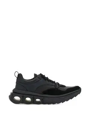 FERRAGAMO Cutout-sole Leather Sneakers