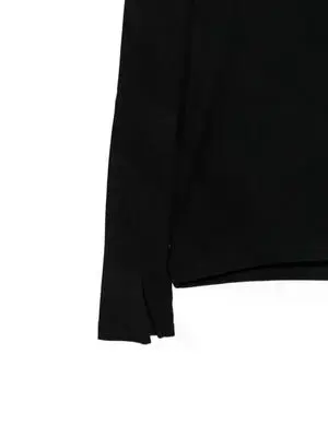 THOM KROM Turtleneck Slit-cuff Top