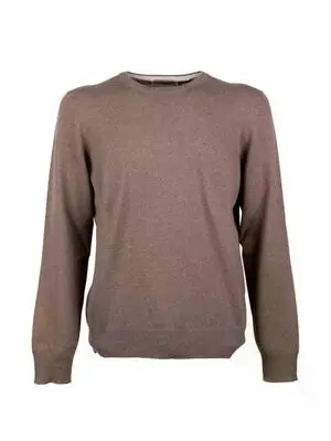 GRAN SASSO Crew-neck Sweater - Brown