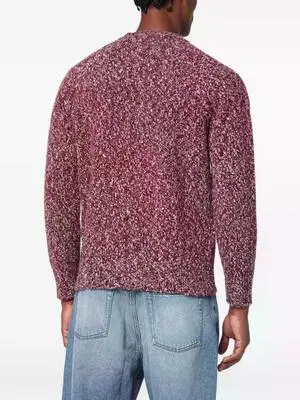DRUMOHR Marl-knit Raglan-sleeve Sweater