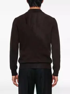 Tagliatore Zayn Long-sleeve Polo Shirt