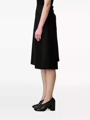 Vetements Back-slit Flared Skirt