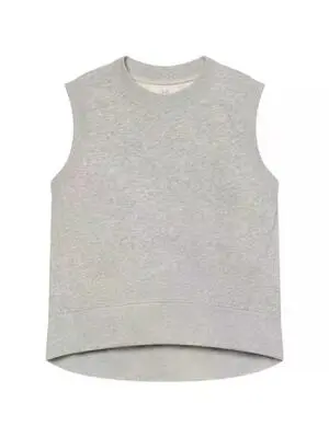 Co Sleeveless Crew-neck Sweater