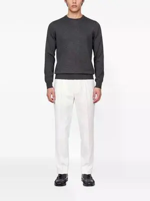 Tagliatore Crew-neck Fine-knit Sweater