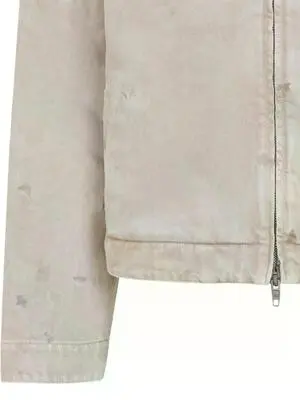Balenciaga Distressed Corduroy-collar Jacket