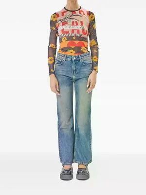 Moschino Low-rise Bootcut Jeans
