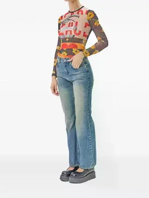 Moschino Low-rise Bootcut Jeans