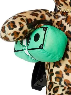 SPRAYGROUND Leopard Money Bear Backpack
