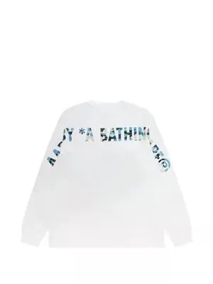 AAPE BY *A BATHING APE Camo-logo T-shirt