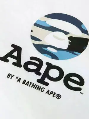 AAPE BY *A BATHING APE Camo-logo T-shirt