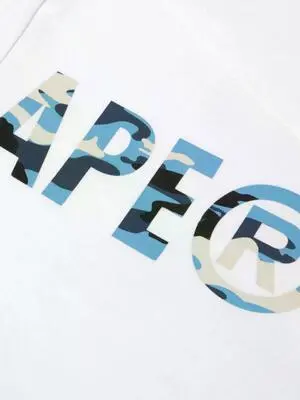 AAPE BY *A BATHING APE Camo-logo T-shirt