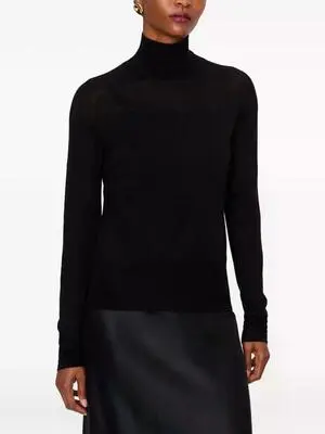 JOSEPH Yara High-neck Sweater - Black