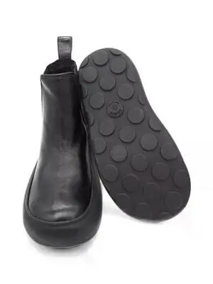 Moschino Oversize Round-toe Chelsea Boots
