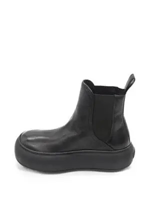 Moschino Oversize Round-toe Chelsea Boots