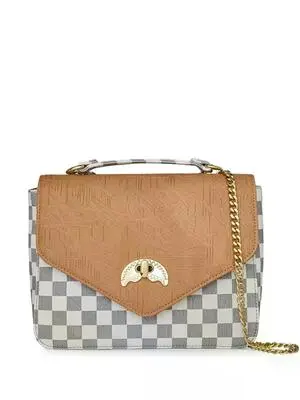 SPRAYGROUND Embossed Checkered Tote Bag