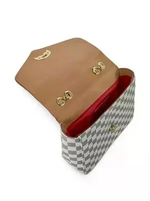 SPRAYGROUND Embossed Checkered Tote Bag