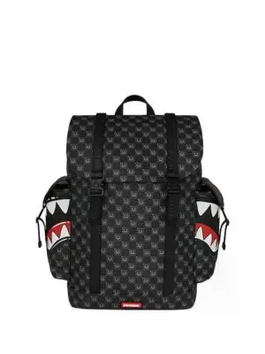 SPRAYGROUND Sharks In Paris Monte Carlo Check Backpack - Black