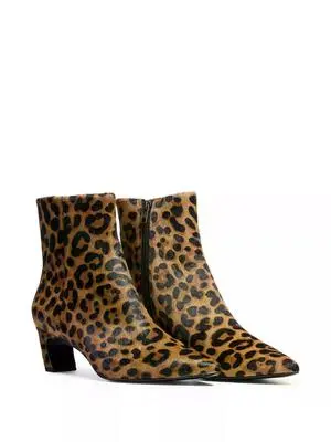 Ash Vicky Leopard-print Ankle Boots