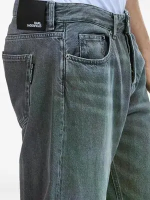Karl Lagerfeld Relaxed-fit Straight-leg Jeans