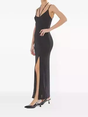 Karl Lagerfeld Karl Dna Shine Halter Dress