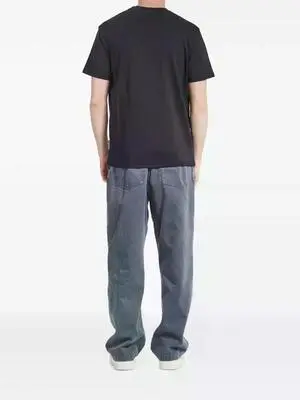 Just Cavalli Lurex Logo-embroidered T-shirt