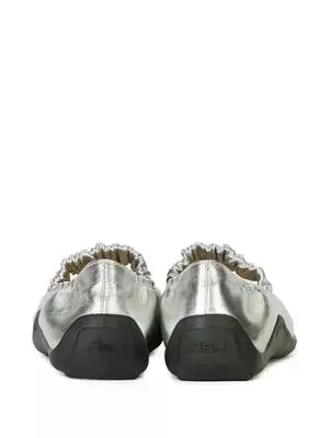 Ash Maya Ruched Ballet Flats