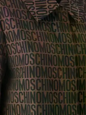 Moschino Logo-lettering Raincoat