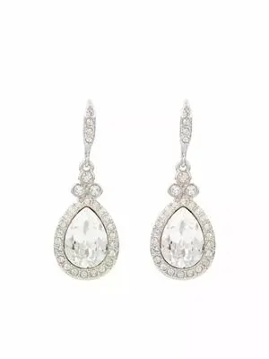 Givenchy 2000s Crystal-embellished Dangle Earrings
