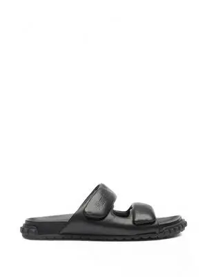 Ash Twist Sandals - Black