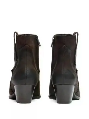 Ash Flare Suede Coboy Boots