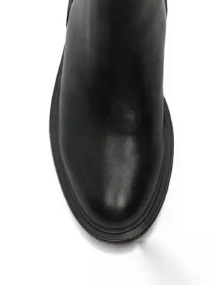 BRUNO PREMI Chunky-sole Leather Ankle Boots