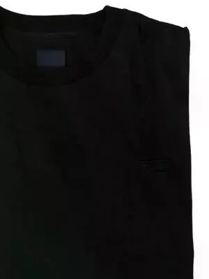 JUUN.J Logo-patch Short-sleeve T-shirt - Black
