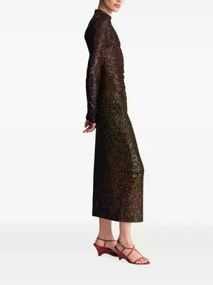 Cara Cara Ryan Sequin-embellished Midi Dress