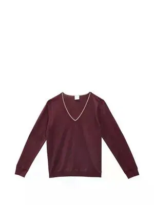 Paul Smith Signature Stripe V-neck Sweater