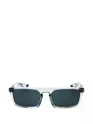 Nike Nv03 Rectangle-frame Sunglasses - Grey