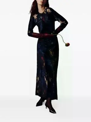 Cara Cara Montgomery Floral-print Maxi Dress