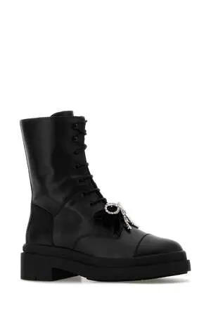 JIMMY CHOO Leather Averi Boots