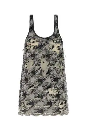 DIESEL® Cotton Blend Mini Dress