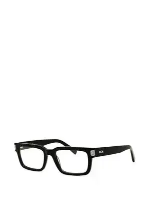 Mcm Rectangle-frame Glasses - Black