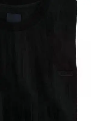 JUUN.J Logo-patch Long-sleeved T-shirt