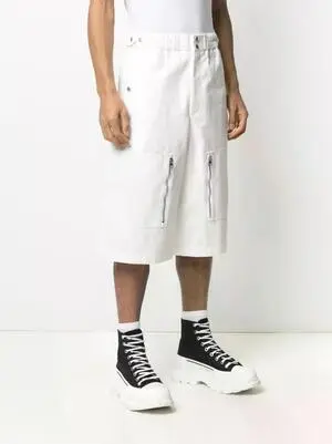 Alexander McQueen Multi-pocket Bermuda Shorts