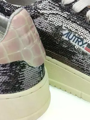 AUTRY Dallas Sequin-embellished Sneakers