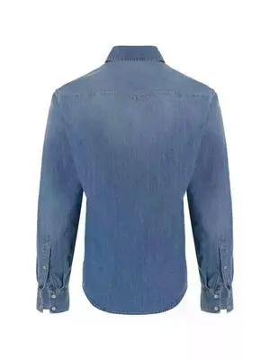 JACOB COHЁN Western-style Denim Shirt