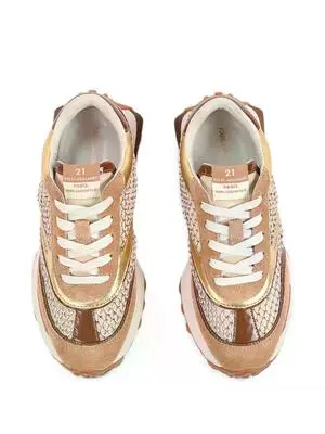 Karl Lagerfeld Ikonik-patch Panelled Sneakers