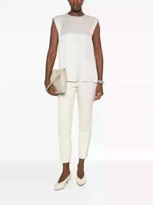 Peserico Slim-cut Cropped Trousers