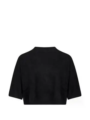 GOTHA Lilou Cropped Short-sleeve Sweater