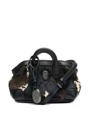 Ash Micro Joly Cow-print Leather Tote Bag