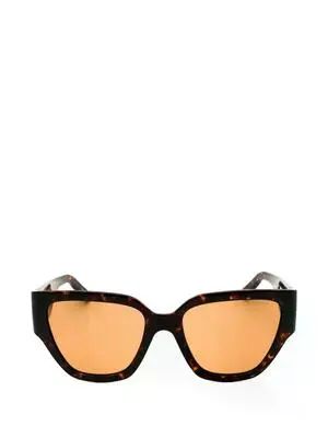 Marc Jacobs Tortoiseshell-effect Cat-eye Sunglasses - Brown