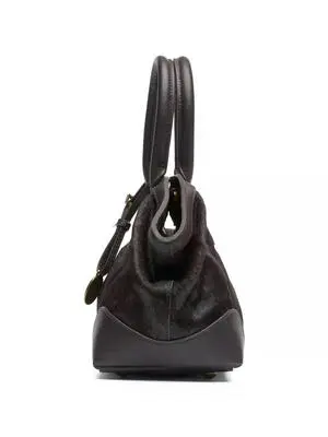 Ash Josephine Calf Hair-panelled Tote Bag