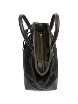 Ash Josephine Calf Hair-panelled Tote Bag